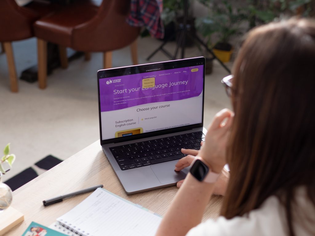 Language Journeys – E-learning platform