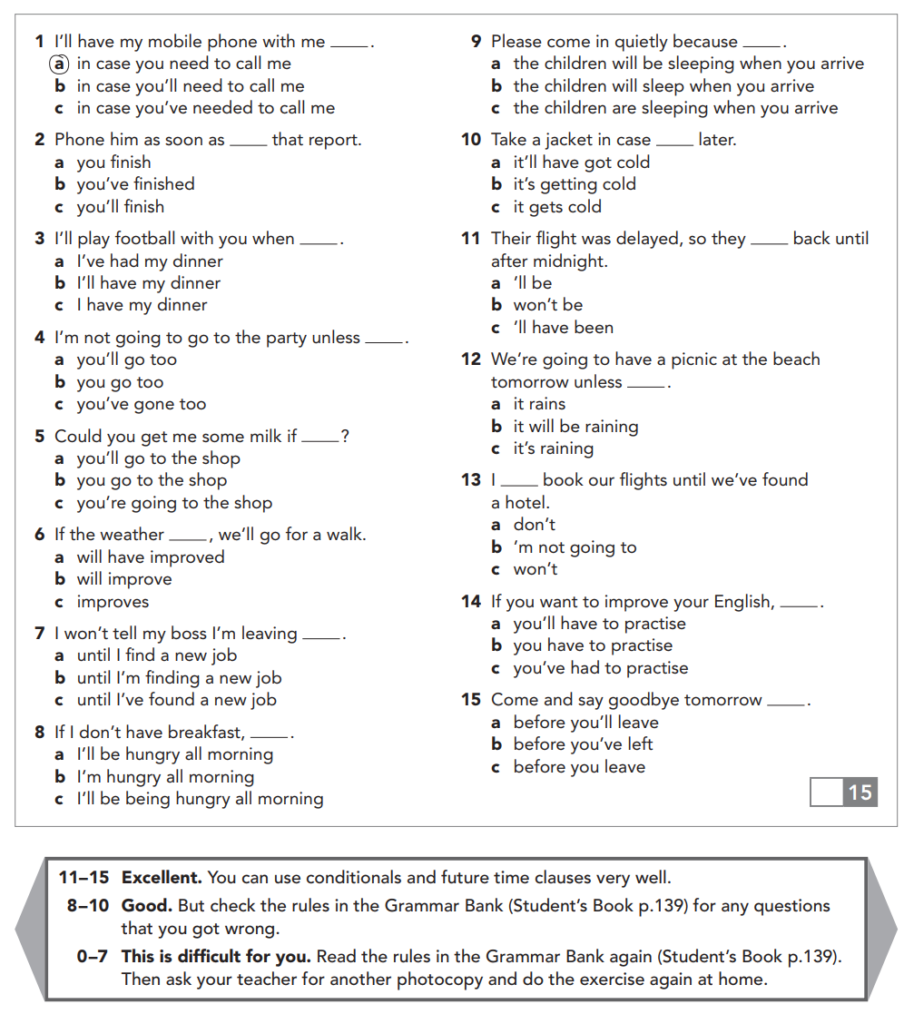 Grammar: Extra activity - Language Journeys